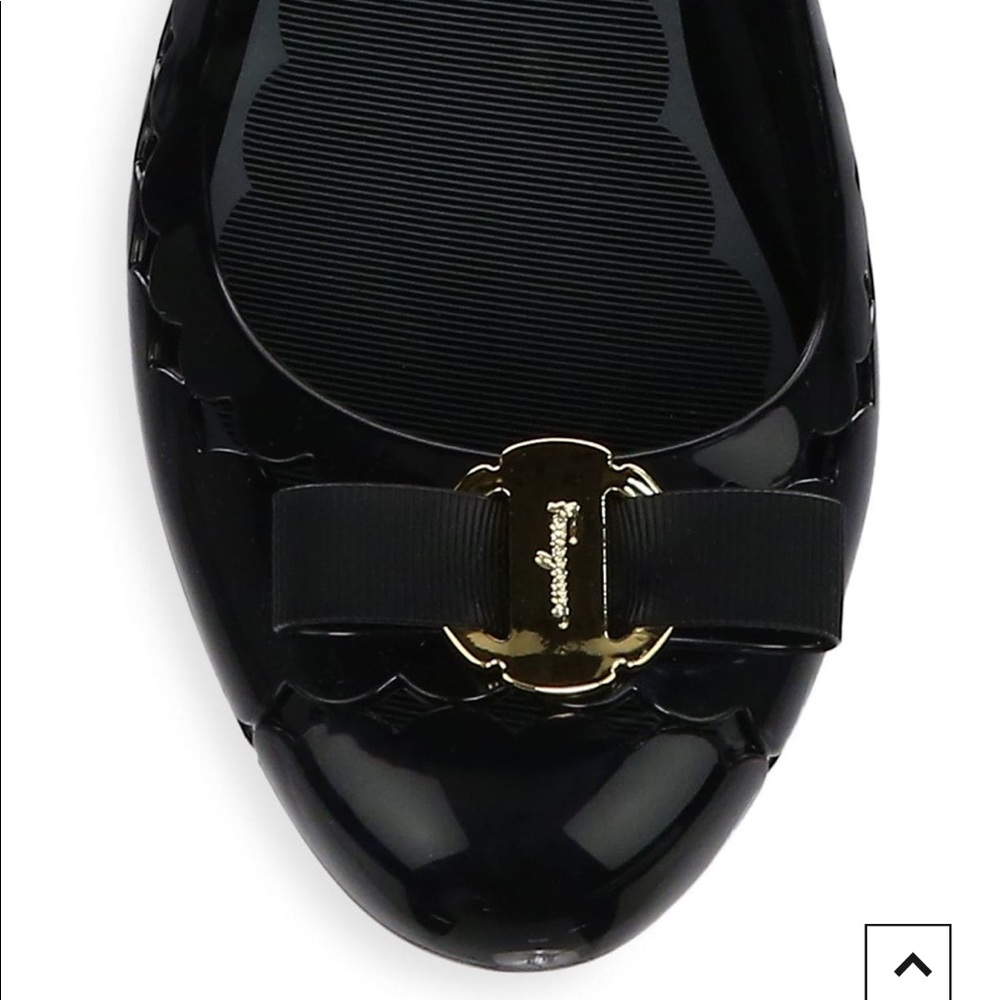 Salvatore Ferragamo Laser Cut Jelly Pumps - Gem